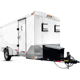 Suncoast Trailers 5'x12'x6'-2" (WxLxH) Enclosed Trailer 5,000 GVWR